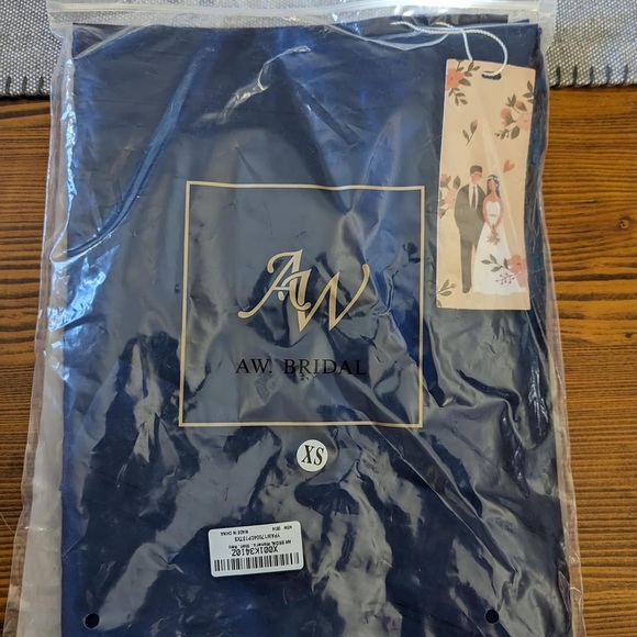 Aw Bridal | Intimates & Sleepwear | New Bridal Navy Blue Dressing Robe ...